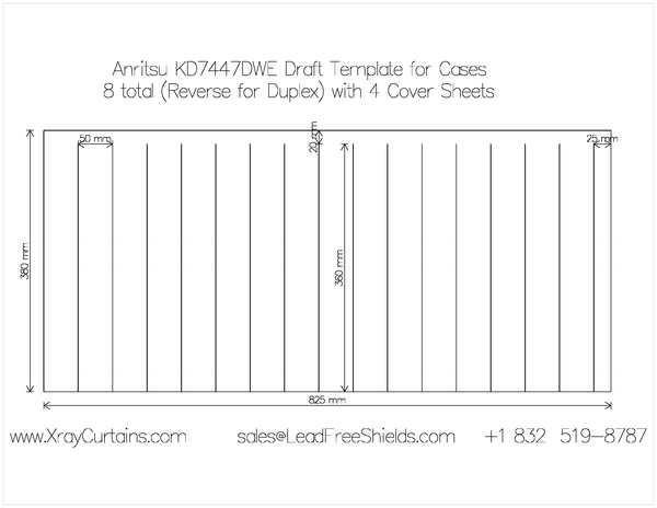 Anritsu Infivis Xray Scanner Curtains