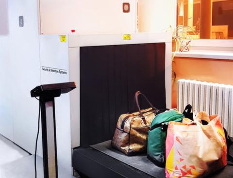 Large Baggage X-ray Scanner Lead Curtains